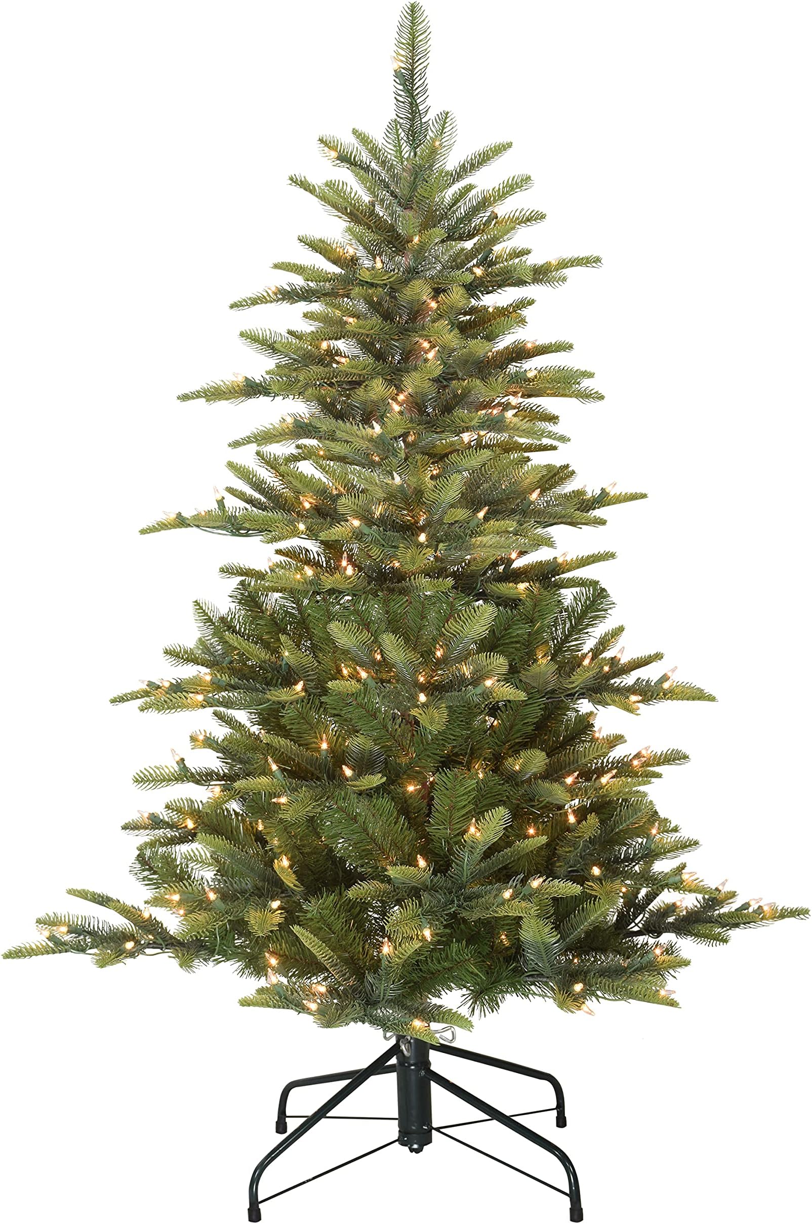 Amazon.com: National Tree Company Pre-Lit Artificial Full Christmas ...