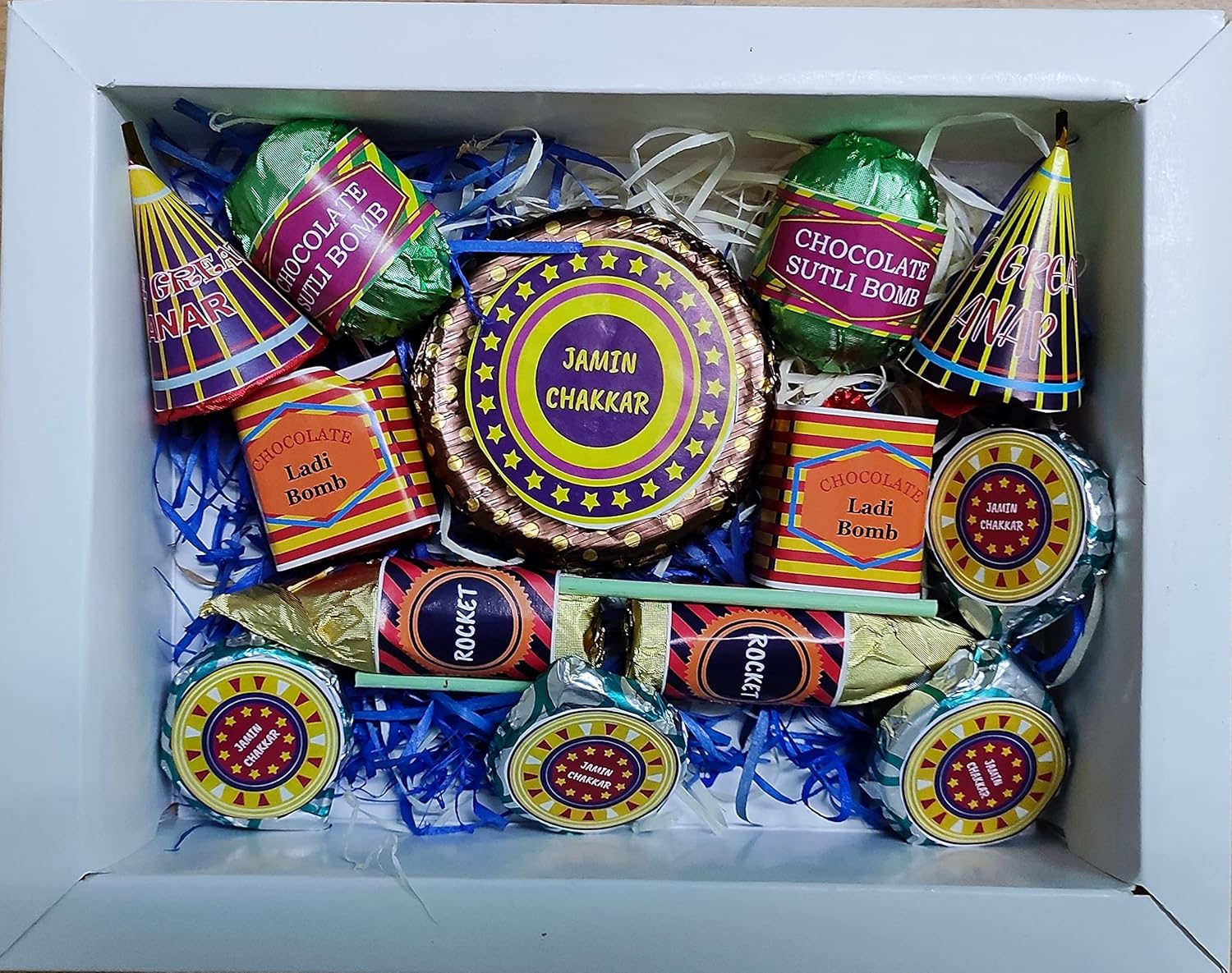 Chocobhog Diwali Chocolate Crackers-Chocolate-Premium Edible Cracker ...