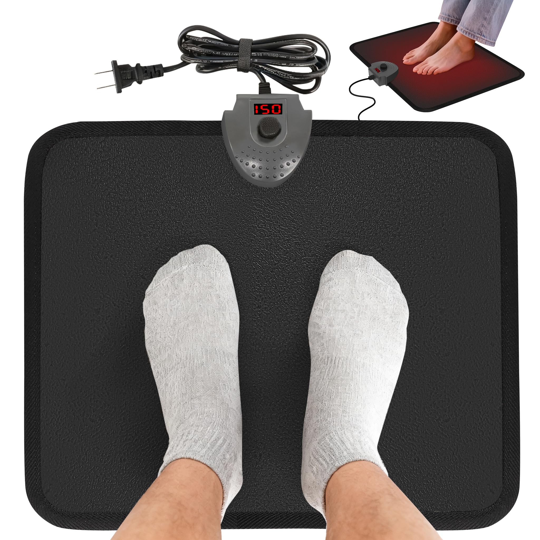 7 Best Heated Floor Mat For Office | Silent Heat Over Cold Floors
