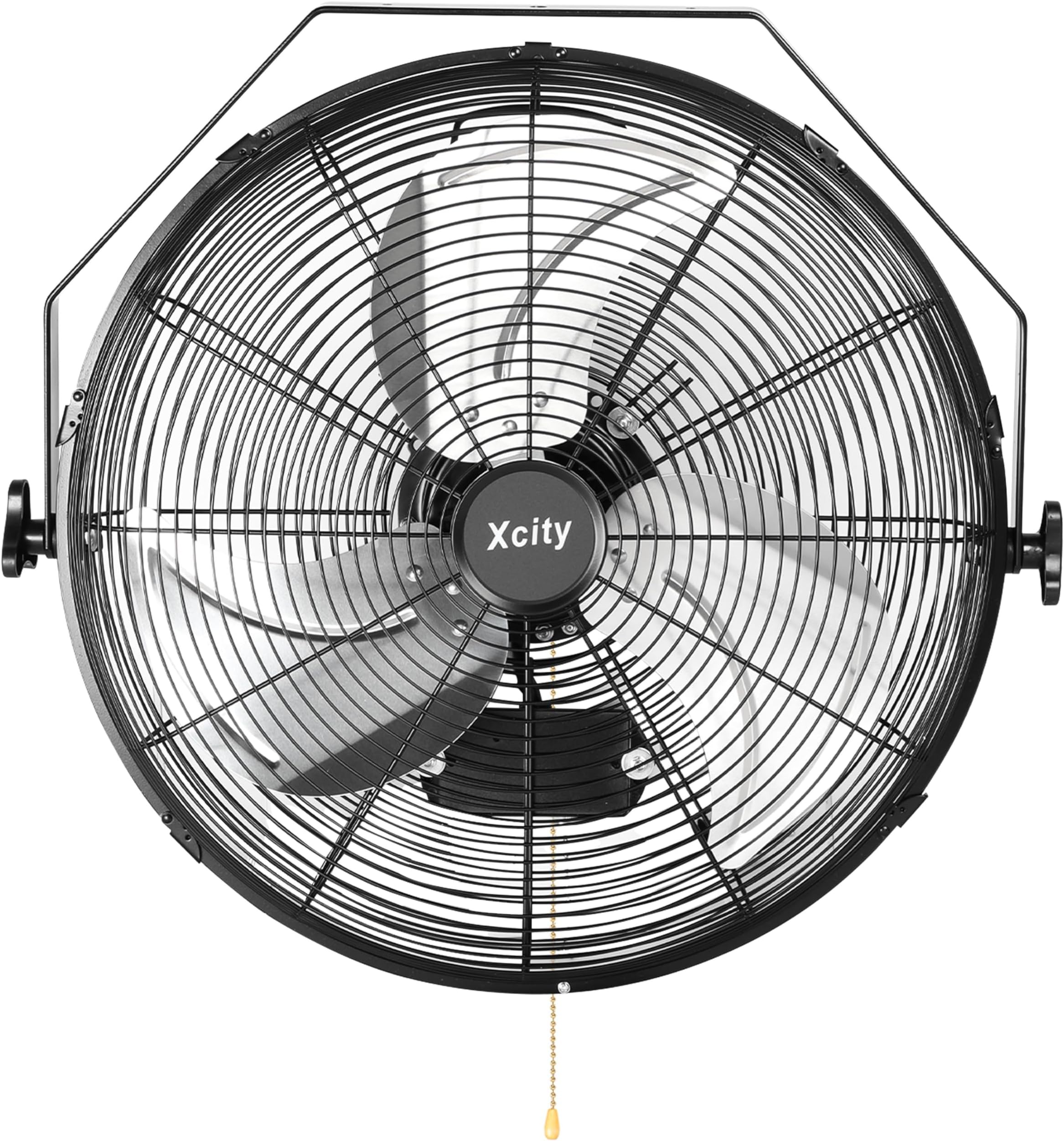 Amazon.com: Xcity 18 Inch Garage Wall Mount Fan, 3-speed High Velocity ...