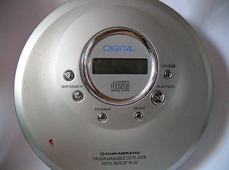 Amazon.com: Durabrand CD-56 Programmable Compact Disc Player (Grey ...
