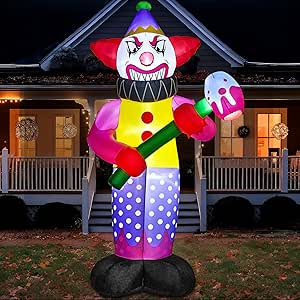Amazon.com: Joiedomi 9 FT Tall Halloween Inflatables Outdoor Decoration, Blow Up Yard ...