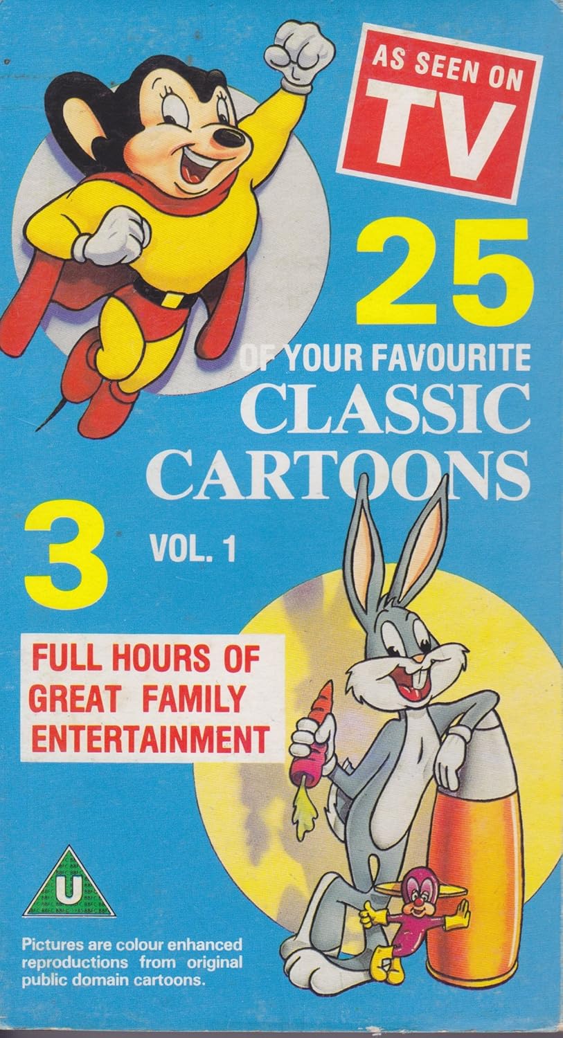 Cartoon Classics: Volume 1 [VHS] : Amazon.co.uk: DVD & Blu-ray