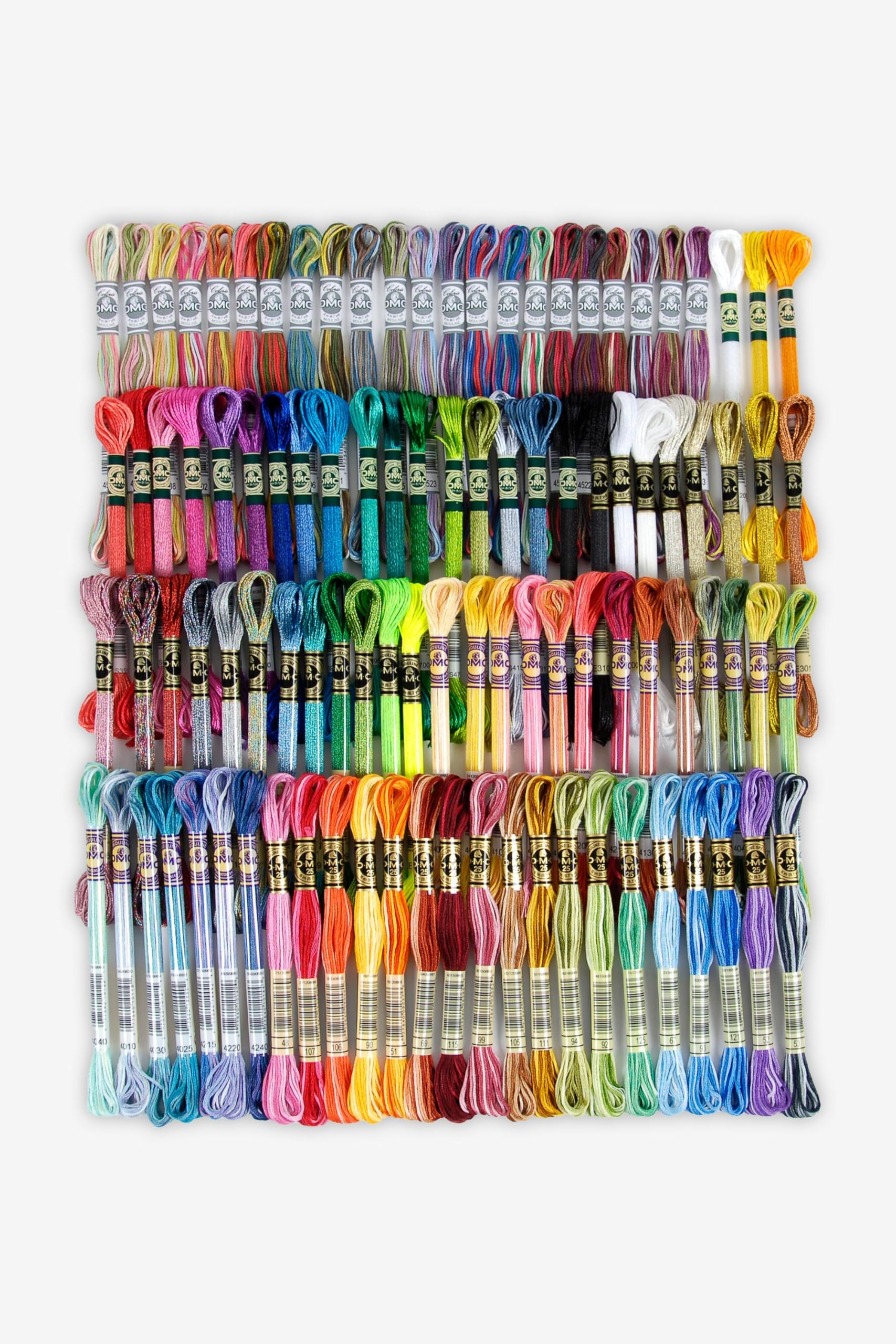 Amazon.com: DMC Special Threads 100 Skein Multi-Color Assortment Bulk ...