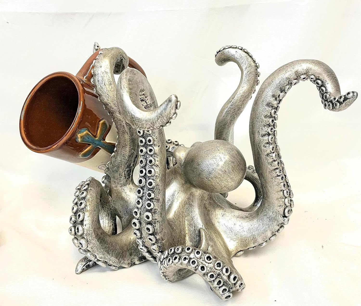 Amazon.com: The Bridge Collection Octopus Mug Holder - Octopus Kitchen ...