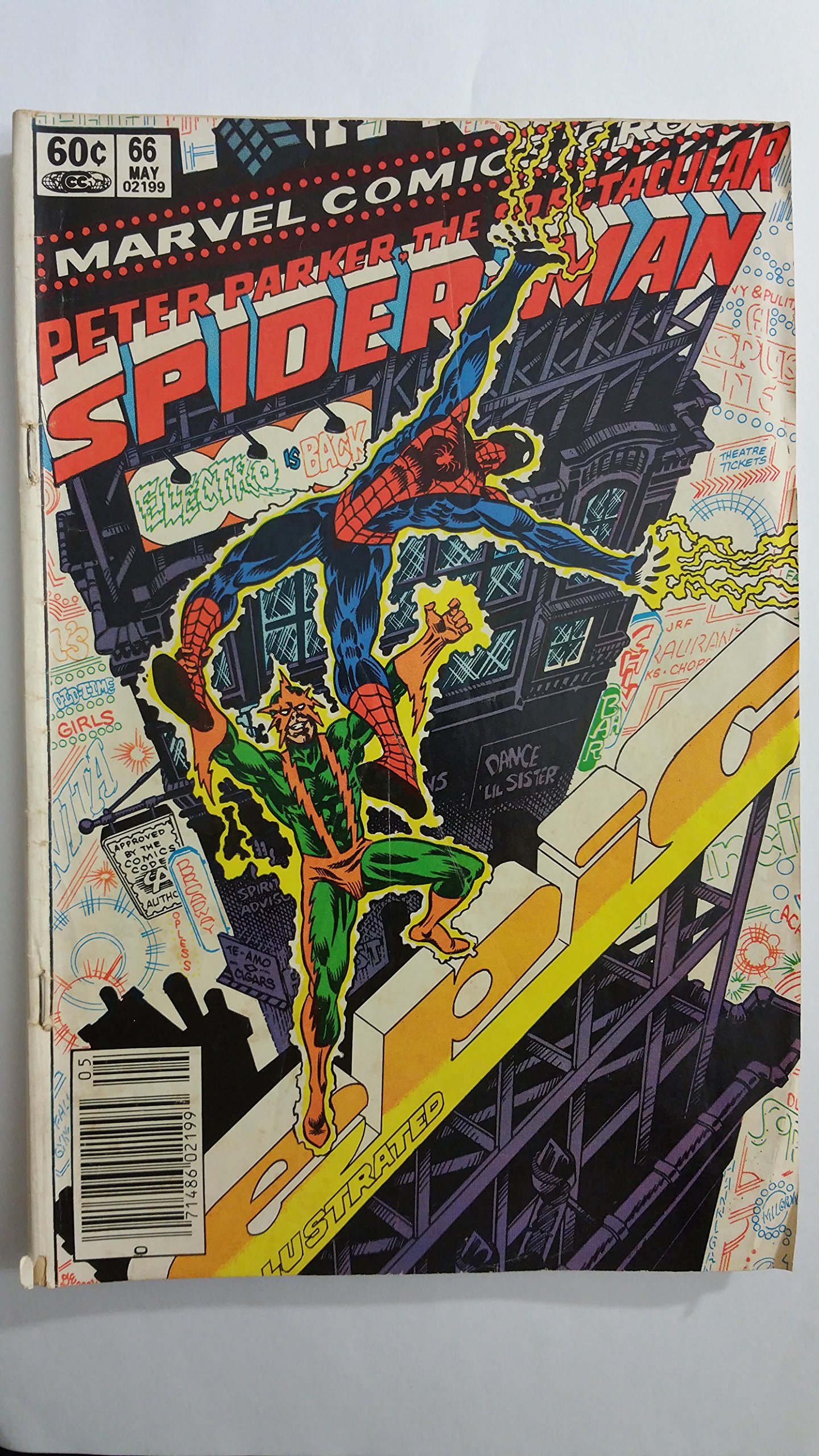 Electro Spectacular Spiderman