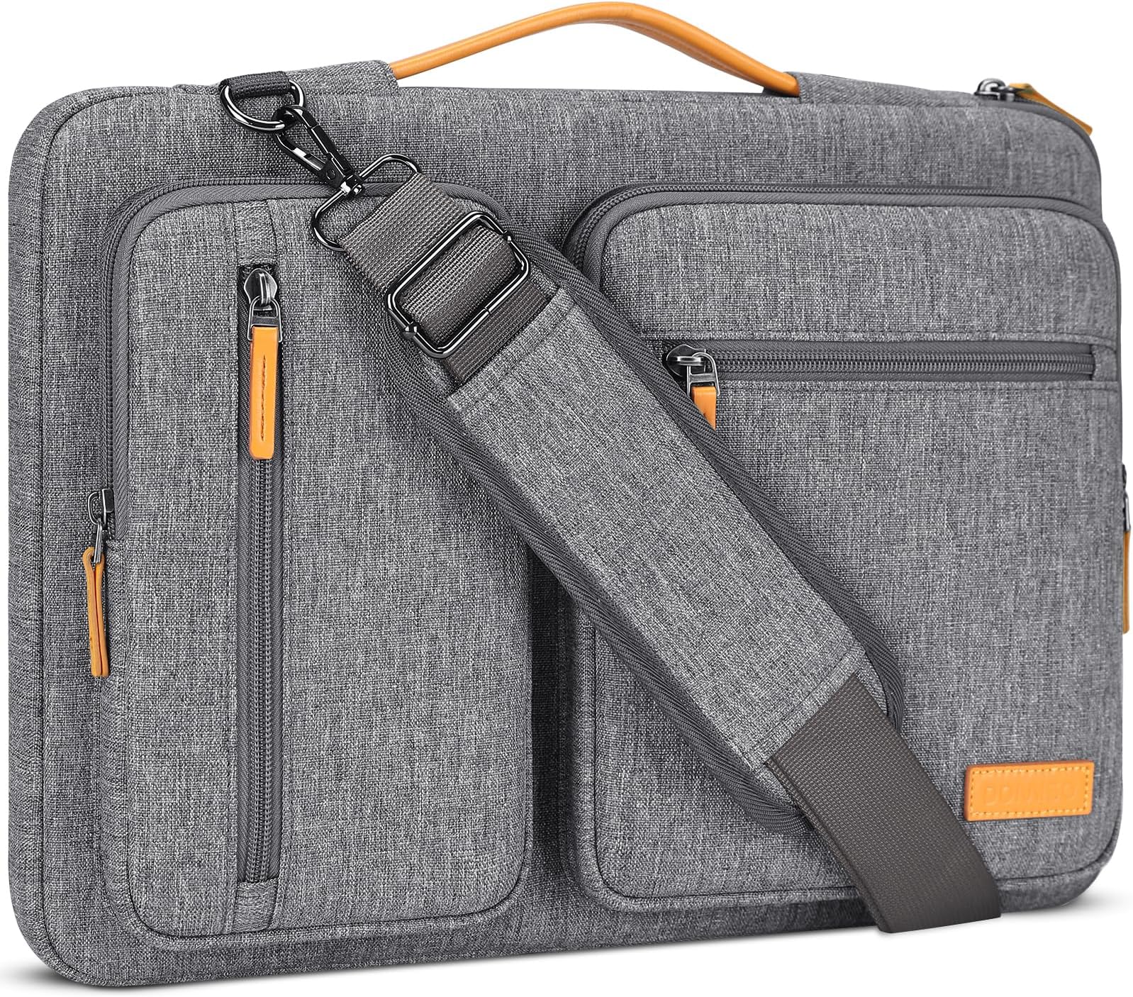 Amazon.com: DOMISO 17.3 inch Laptop Sleeve Case Water-Resistant ...