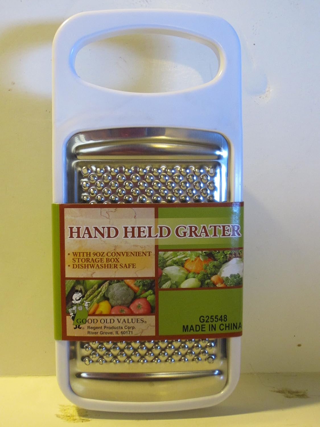 Amazon.com: Hand Held Grater with 9 inch covenient storage box: Home ...