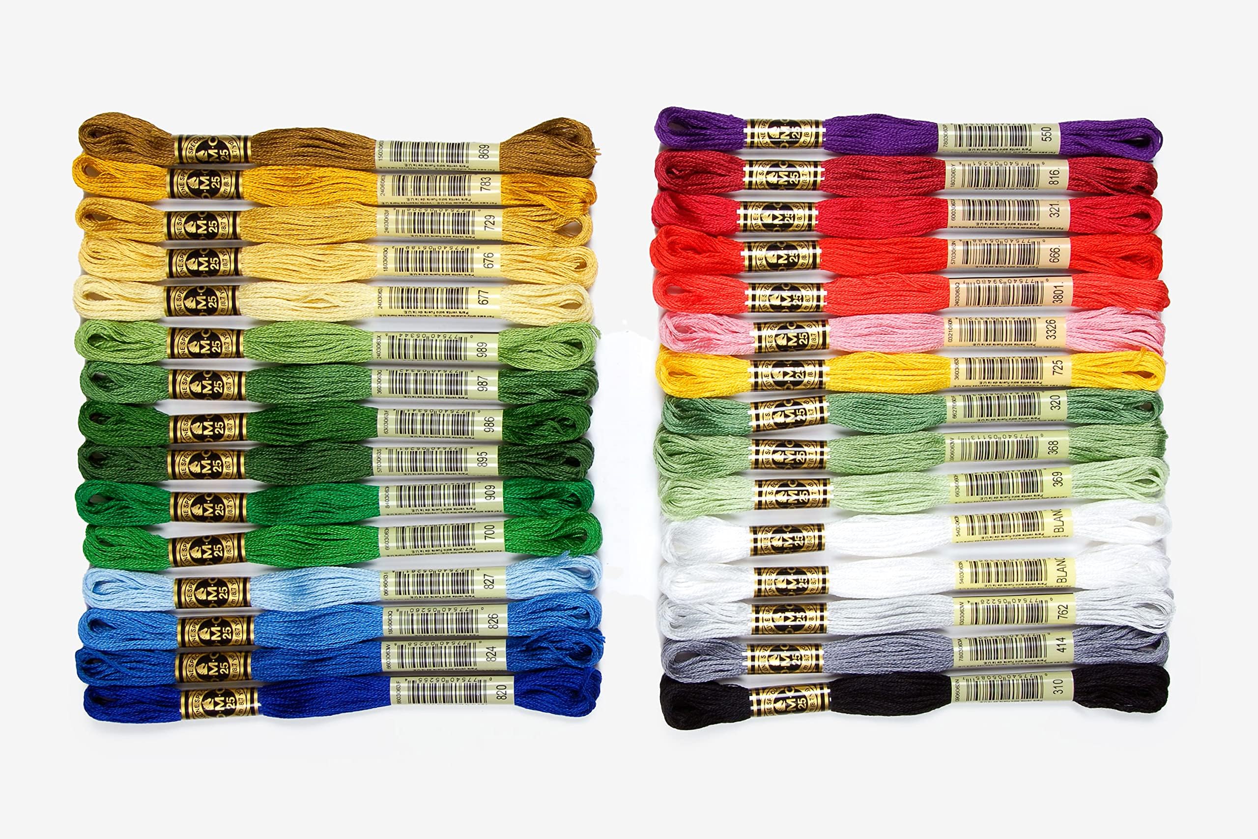 Amazon.com: DMC Embroidery Floss Pack 8.7yd, Holiday Decor 30/Pkg ...