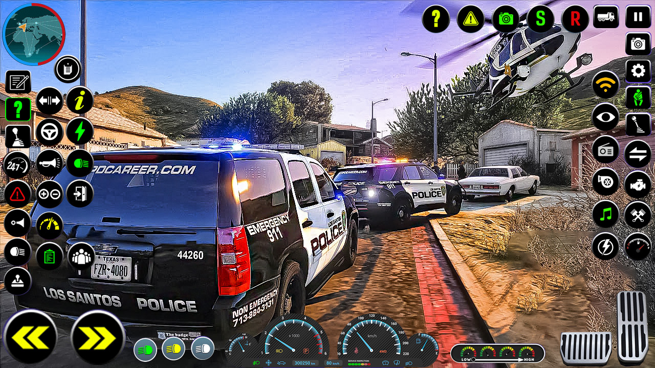 Police Car Driving Simulator Multiplayer Offline Games: Real Open World ...
