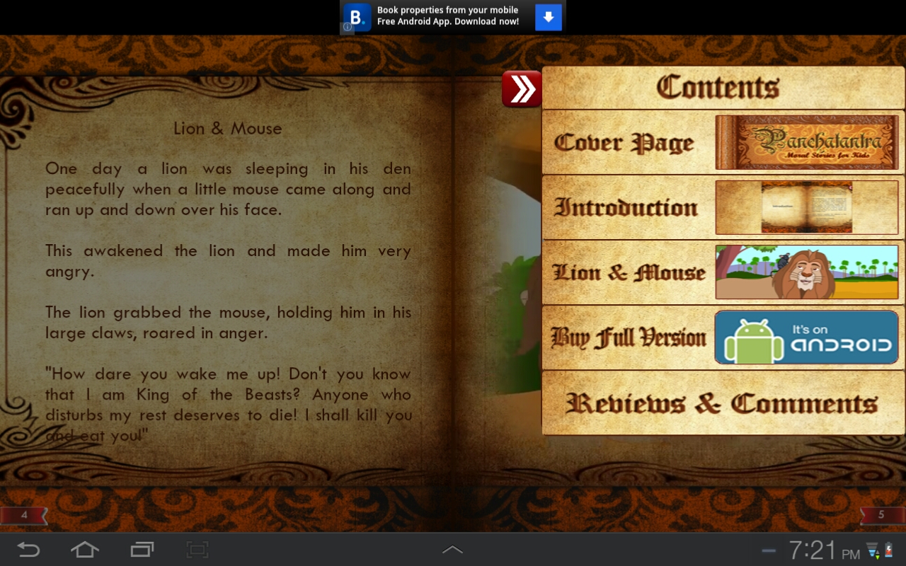 Panchatantra Moral Stories for Tablet Lite:Amazon.com:Appstore for Android