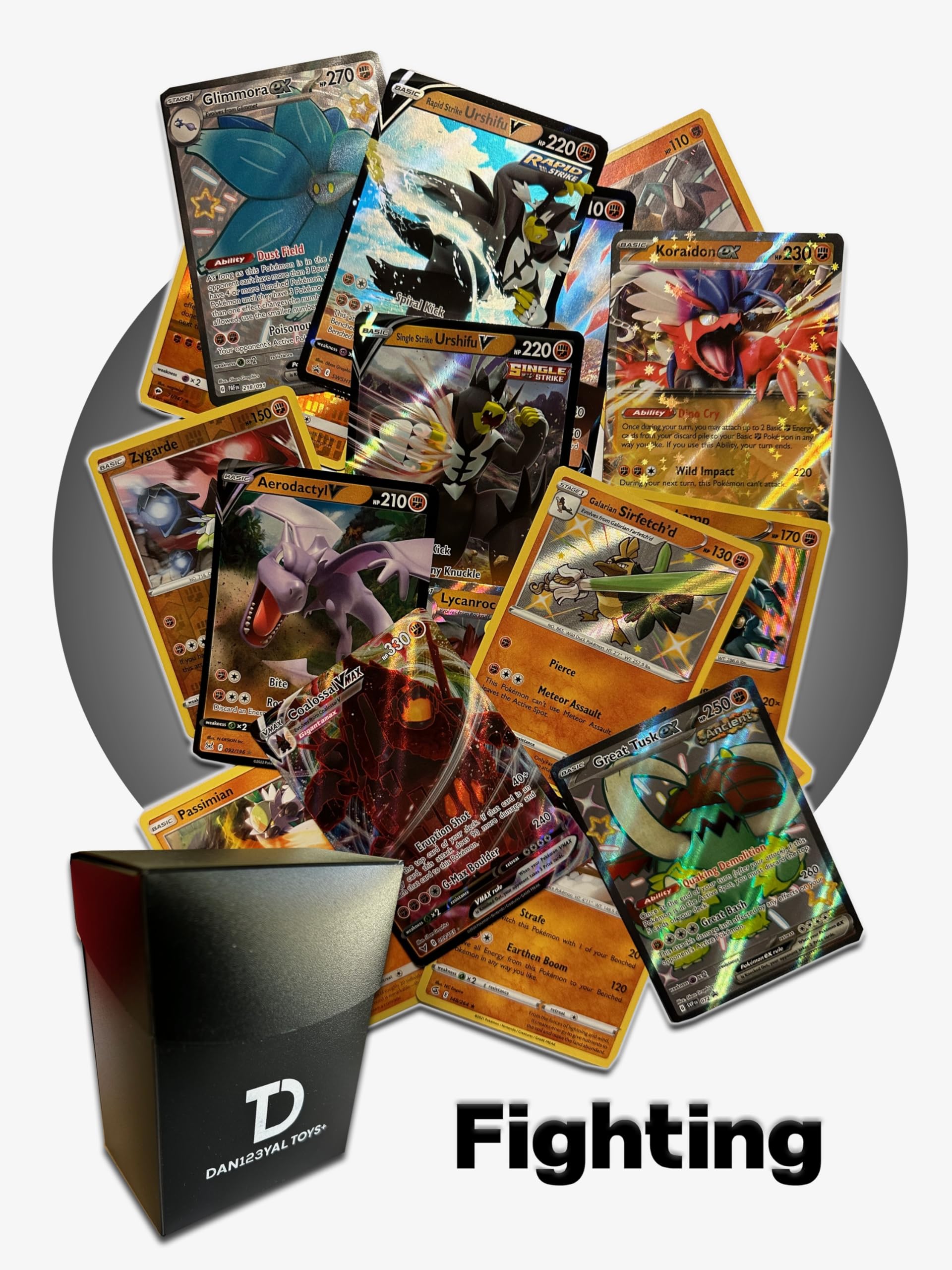 Amazon.com: Fighting Type TCG Assortment Bundle | Guaranteed Ultra Rare ...