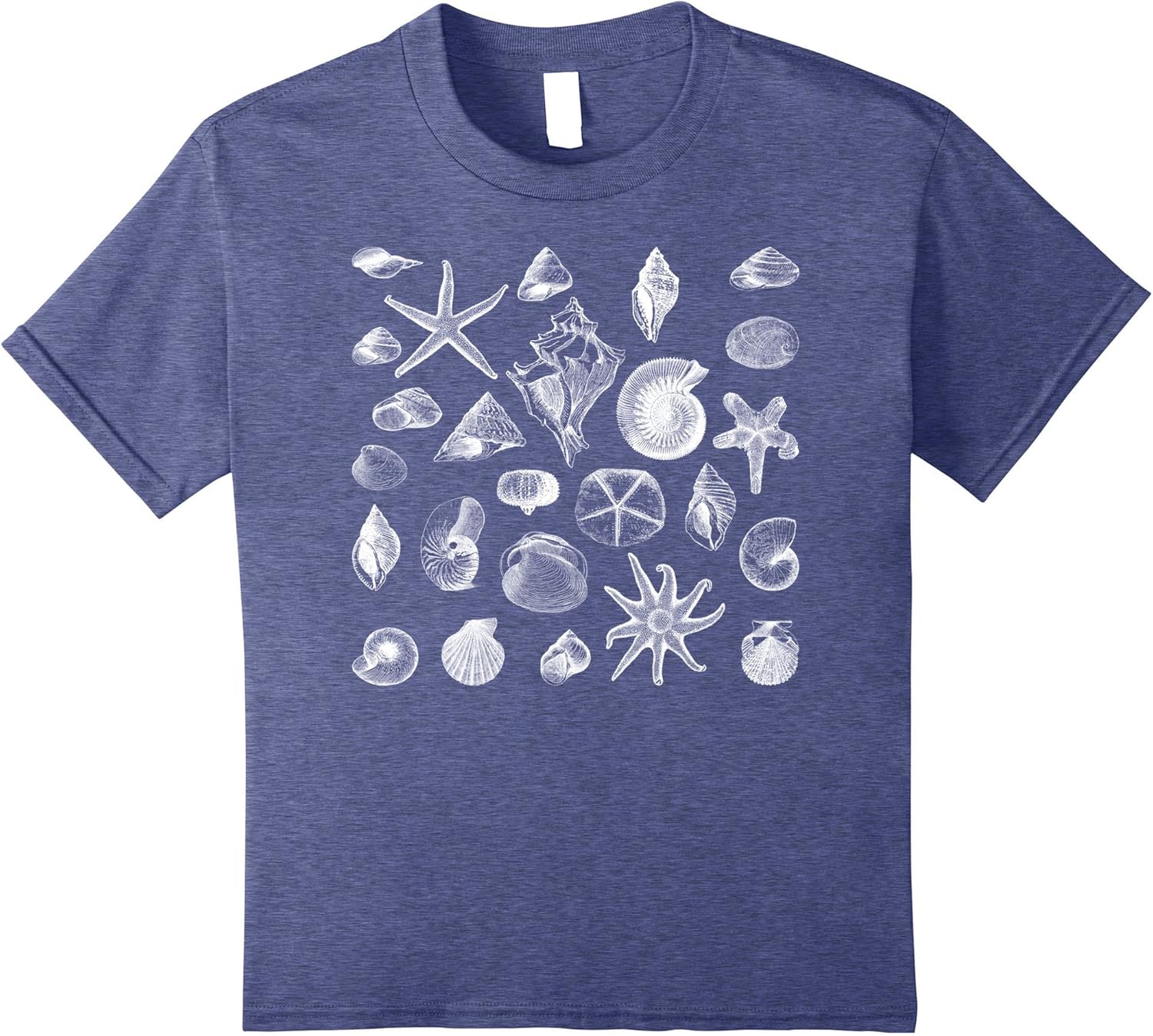 Amazon.com: Seashells Shirt: Ocean Beach Picking Sea Life Gift Tee ...