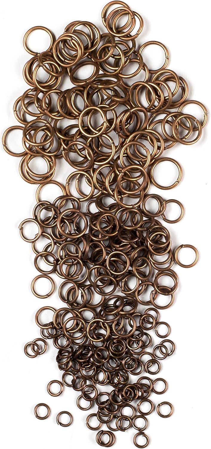 Amazon.com: Cousin DIY 240pc Assorted Copper Metal Split Rings