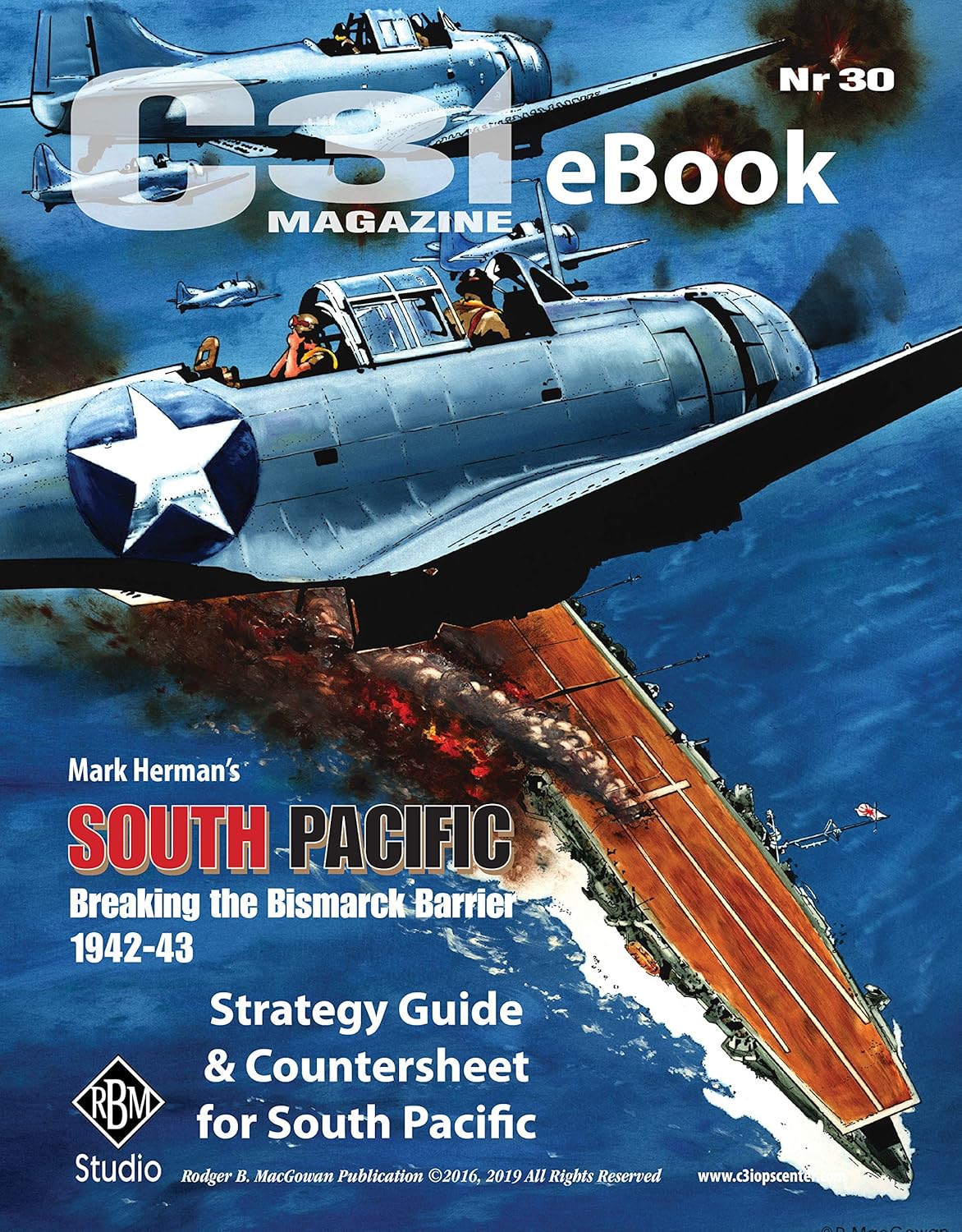 C3i Magazine 30: Strategy Guide and Counter Sheet for "South Pacific ...