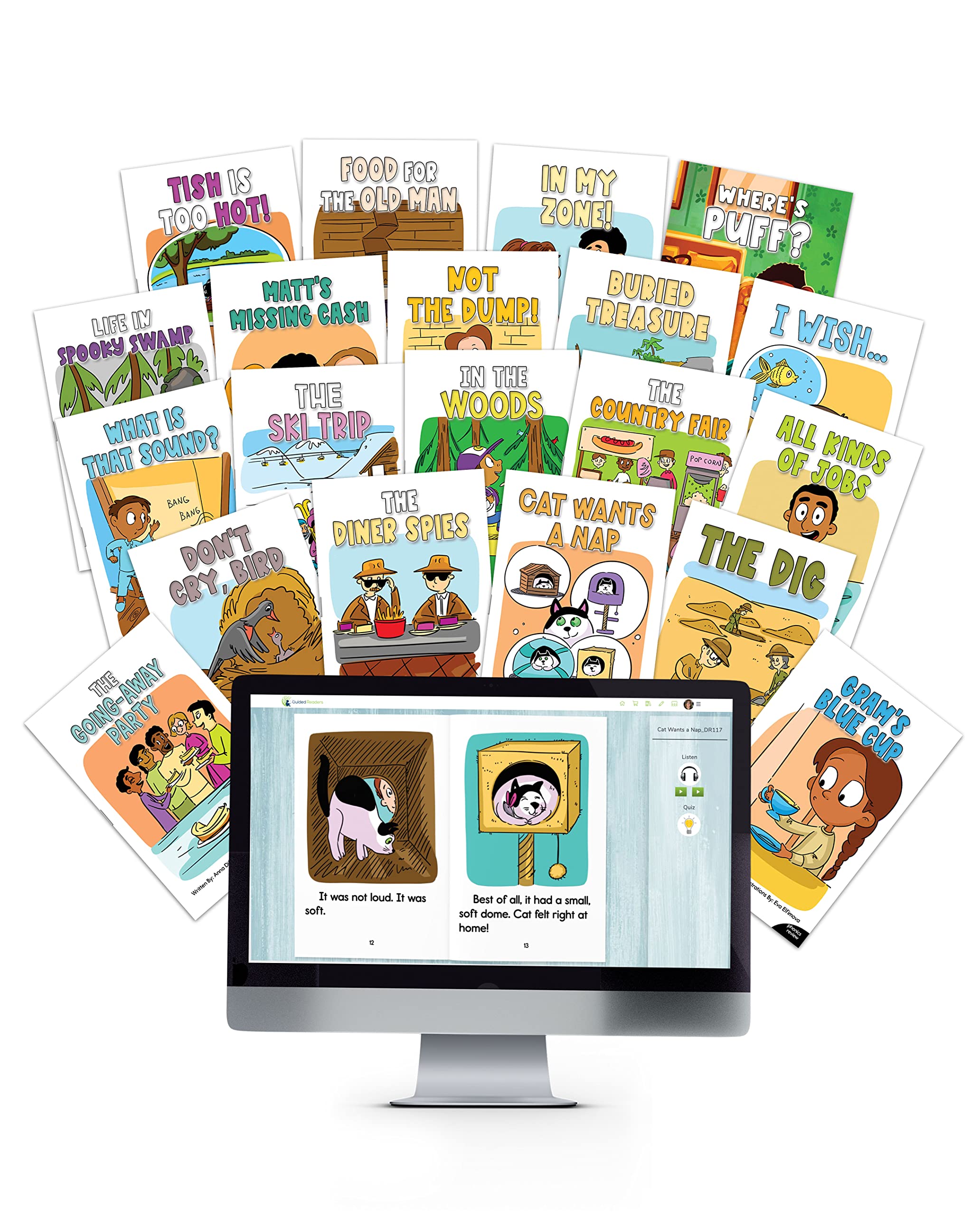 Snapklik.com : Decodable Readers: 15 Phonics Review Phonics Books For ...