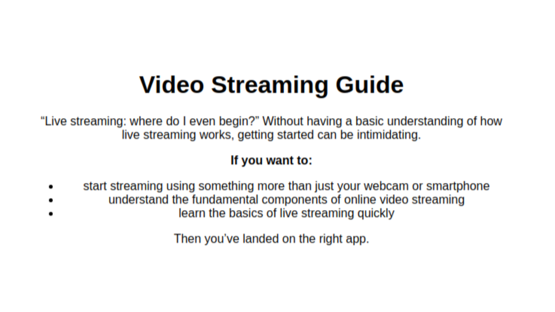 Video Streaming Guide - App on Amazon Appstore