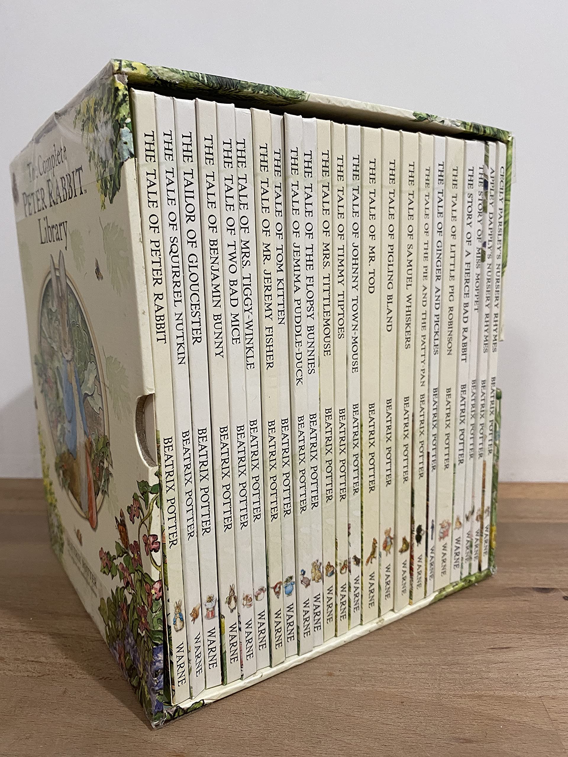 The Complete Peter Rabbit Library: 23 Book Box Set by Beatrix Potter ...