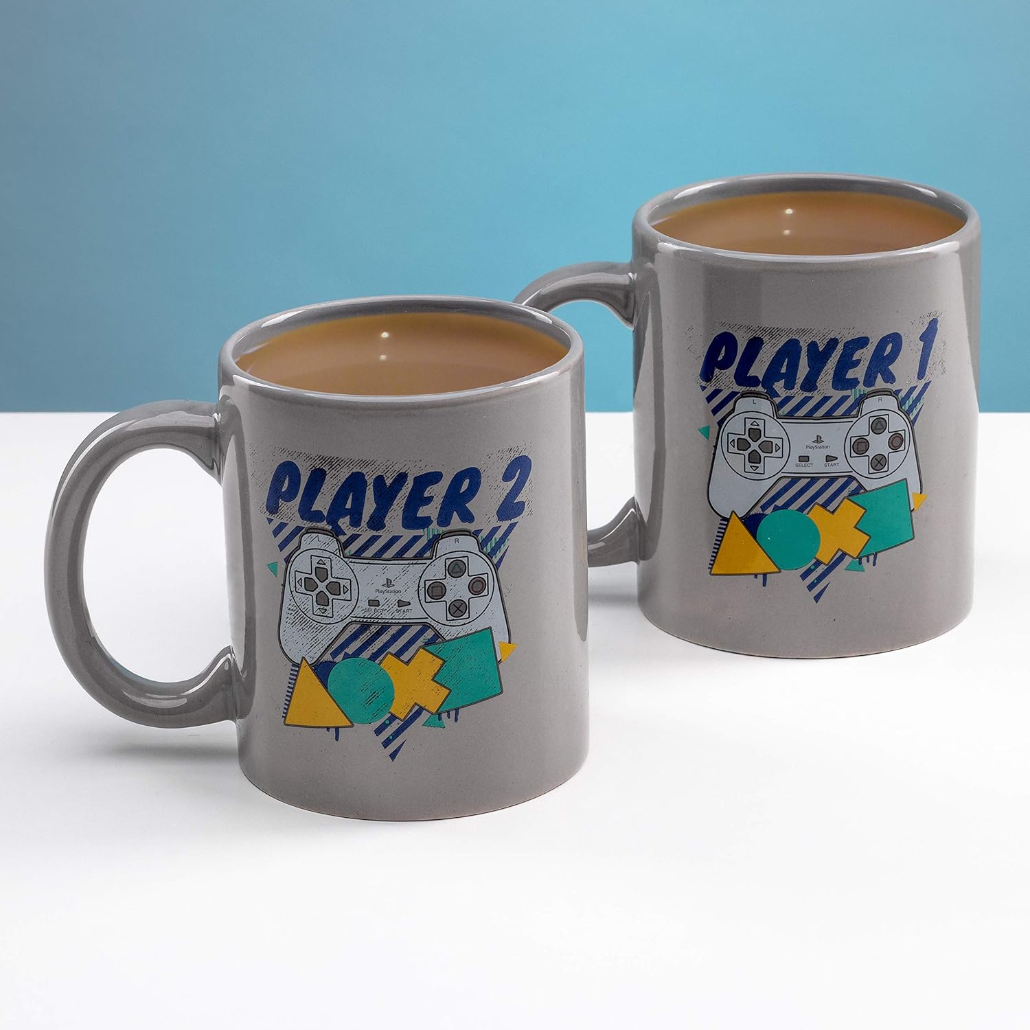 Paladone PP4922PS Playstation Player One & Player Two Mug Set | Novelty ...