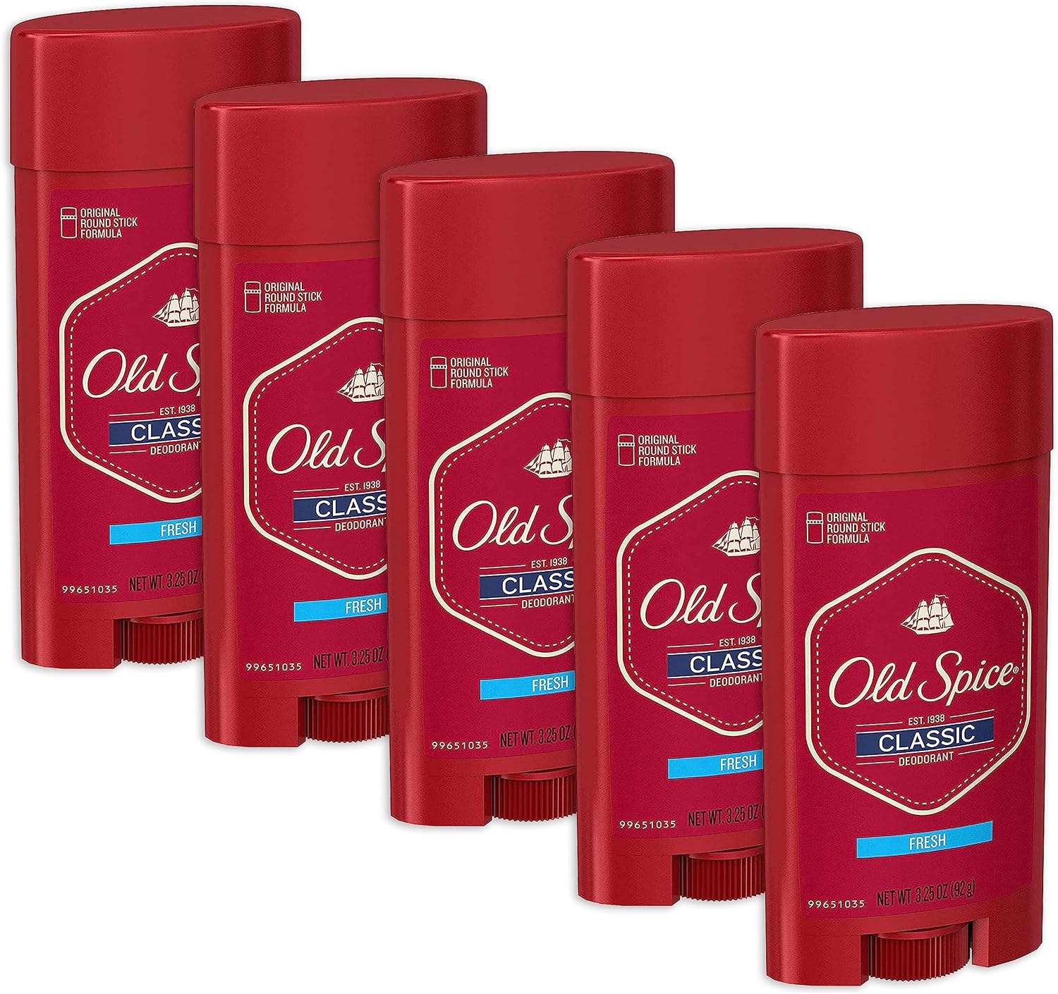 Old Spice Classic Deodorant Stick, Fresh 3.25 oz by Old Spice : Amazon ...