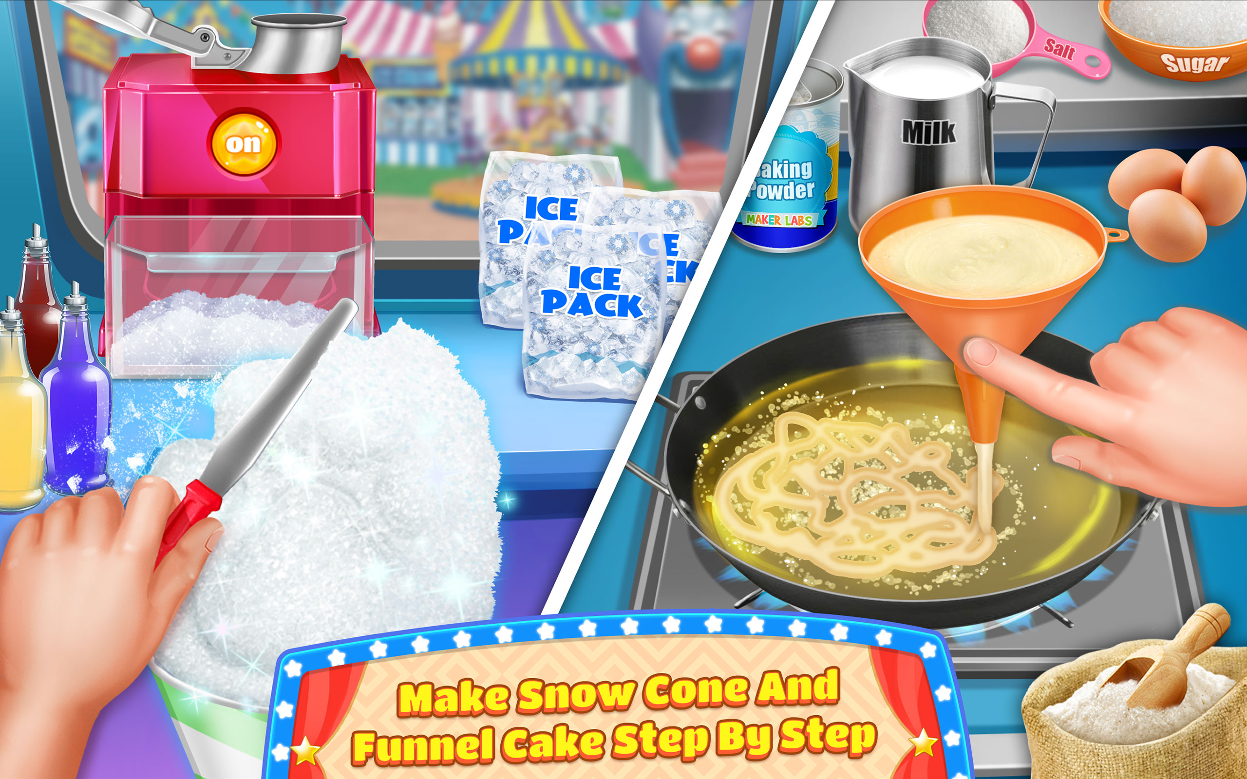 Carnival Fair Food Maker - App on Amazon Appstore
