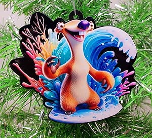 Amazon.com: Ice Age Sloth Sid Ornament : Home & Kitchen