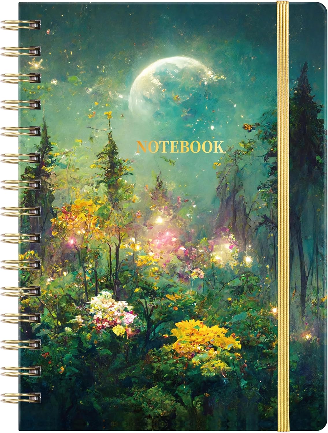 Amazon.com : Spiral Journal/Notebook - Lined Journal with Back Pocket ...