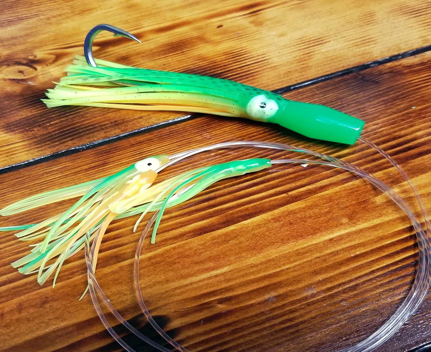 Amazon.com : Lobo Lures #211 6" Micro-Typhoon Tuna Squid Daisy Chain ...