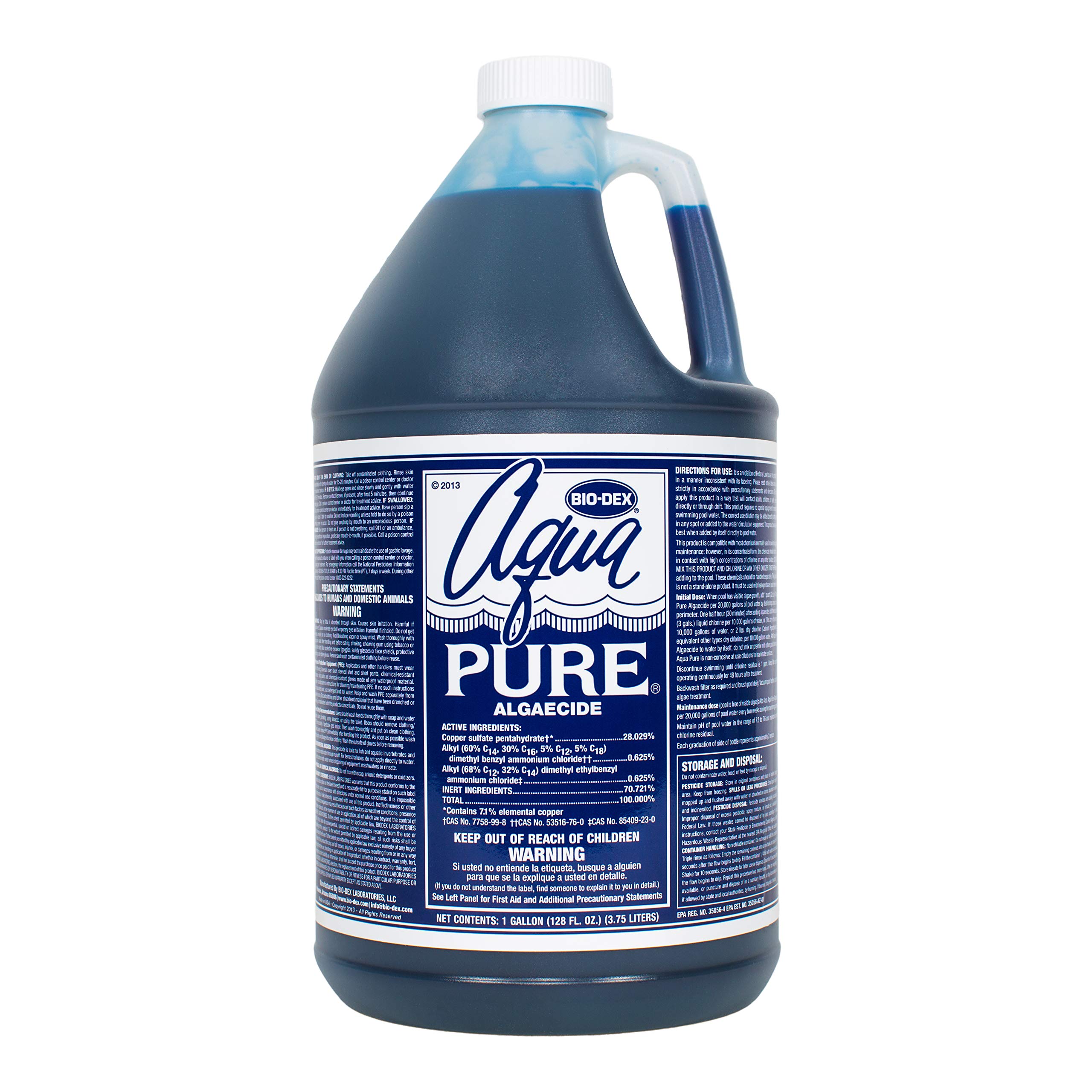 Amazon.com : Bio-Dex Aqua Pure (1 gal) (1) : Patio, Lawn & Garden