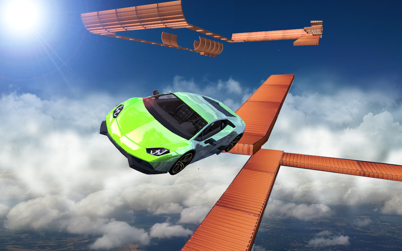 Impossible Stunts Racing Car Free: 3D Sky Tracks - App on Amazon Appstore