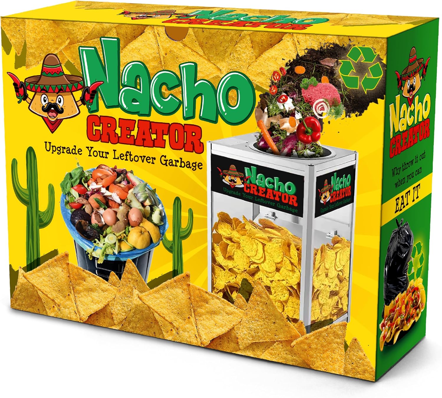 Amazon.com: LATI TOYS Garbage to Nachos Prank Box - Wrap Your Real Gift ...