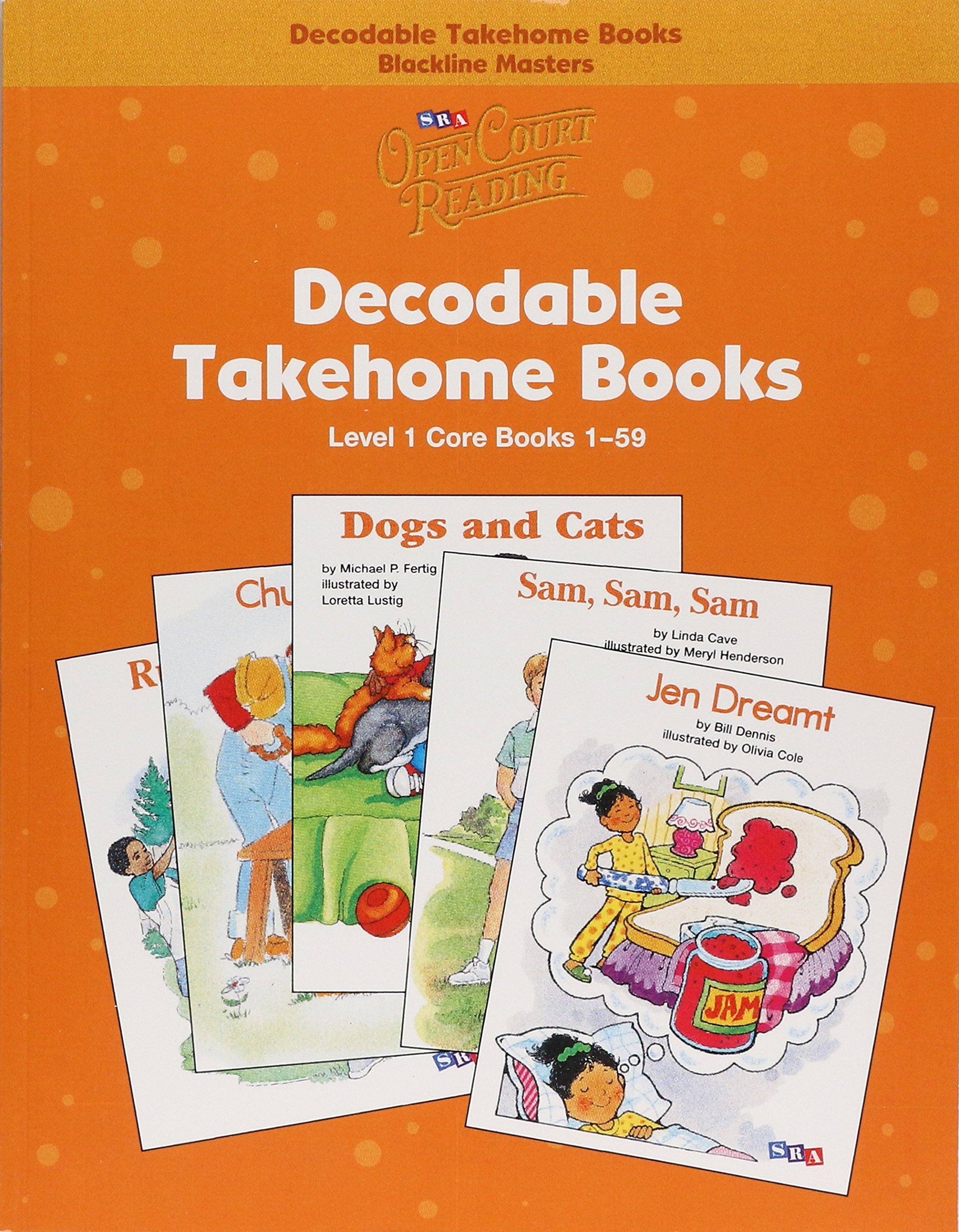 Open Court Reading - Core Decodable Takehome Blackline Masters (Books 1 ...