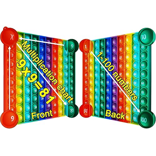 Snapklik.com : Multiplication Chart Math Games Pop Fidget Toys Math ...