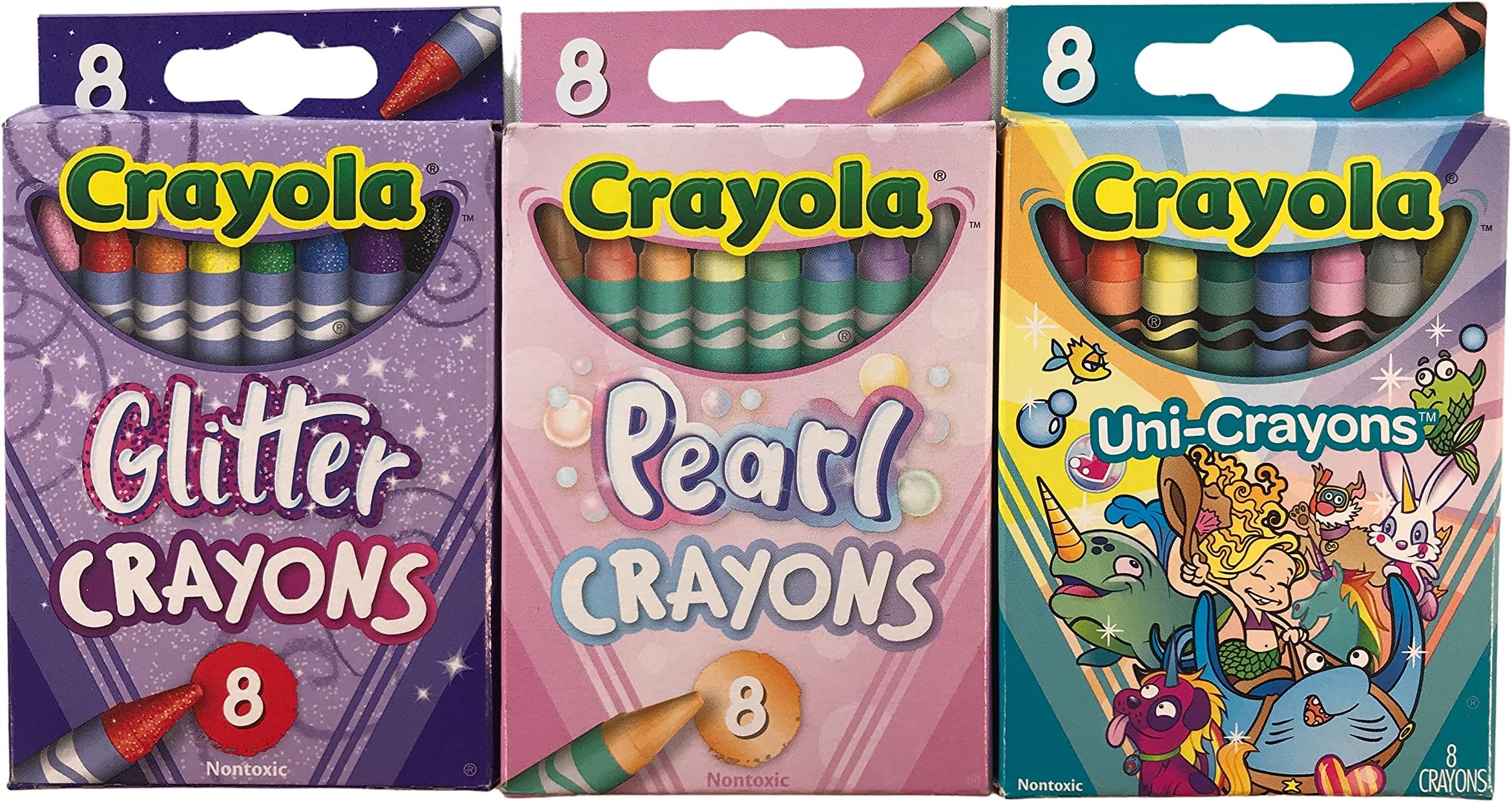 Amazon.com: Crayola Metallic Silver Crayons, Bulk Crayons, 12 Count ...