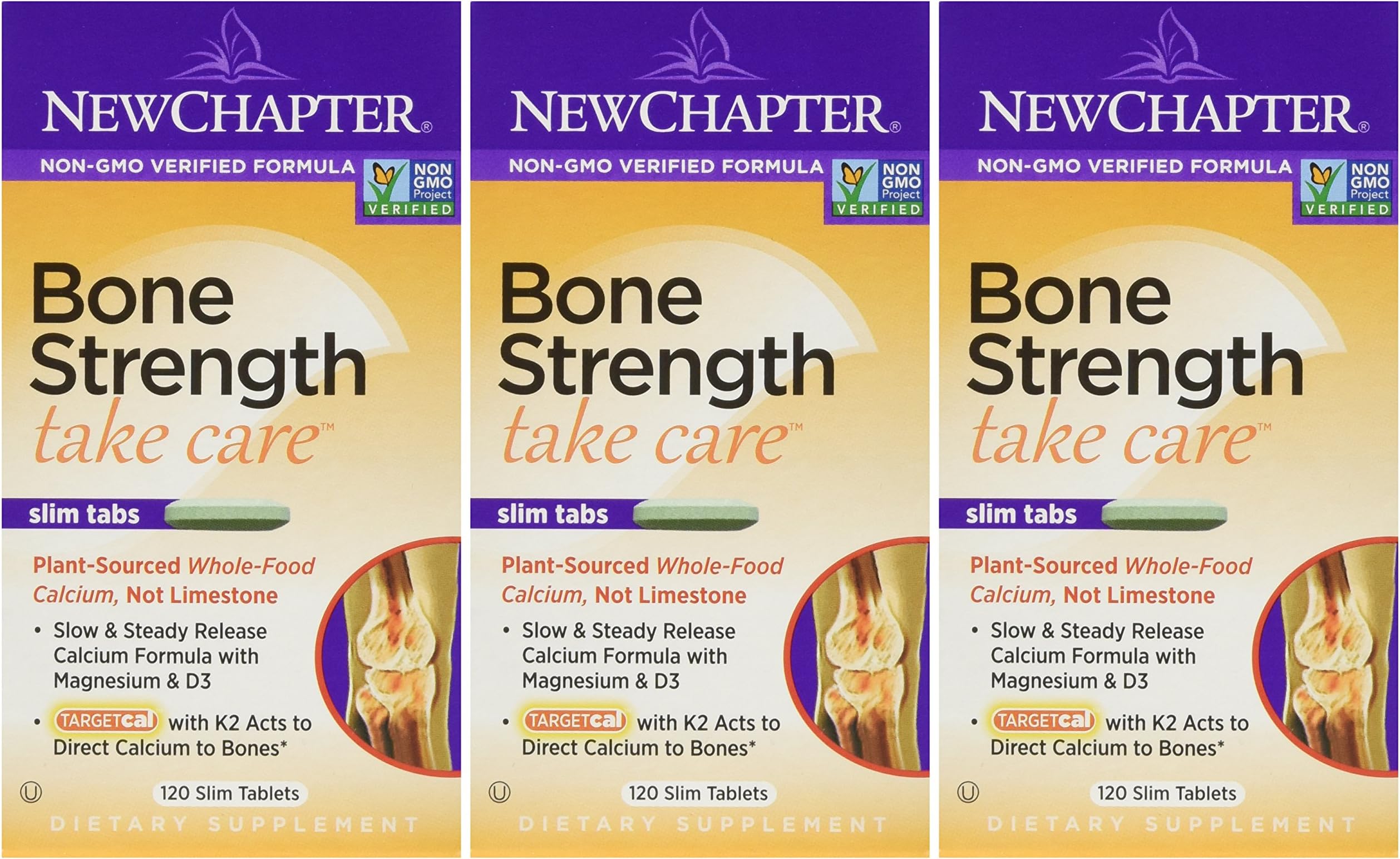Amazon.com: New Chapter Bone Strength Take Care 120 Tabs, 120 Tabs ...