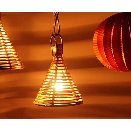 ZILVER: Living with Nature Handcrafted Natural Cane Lamp Shades Ceiling ...