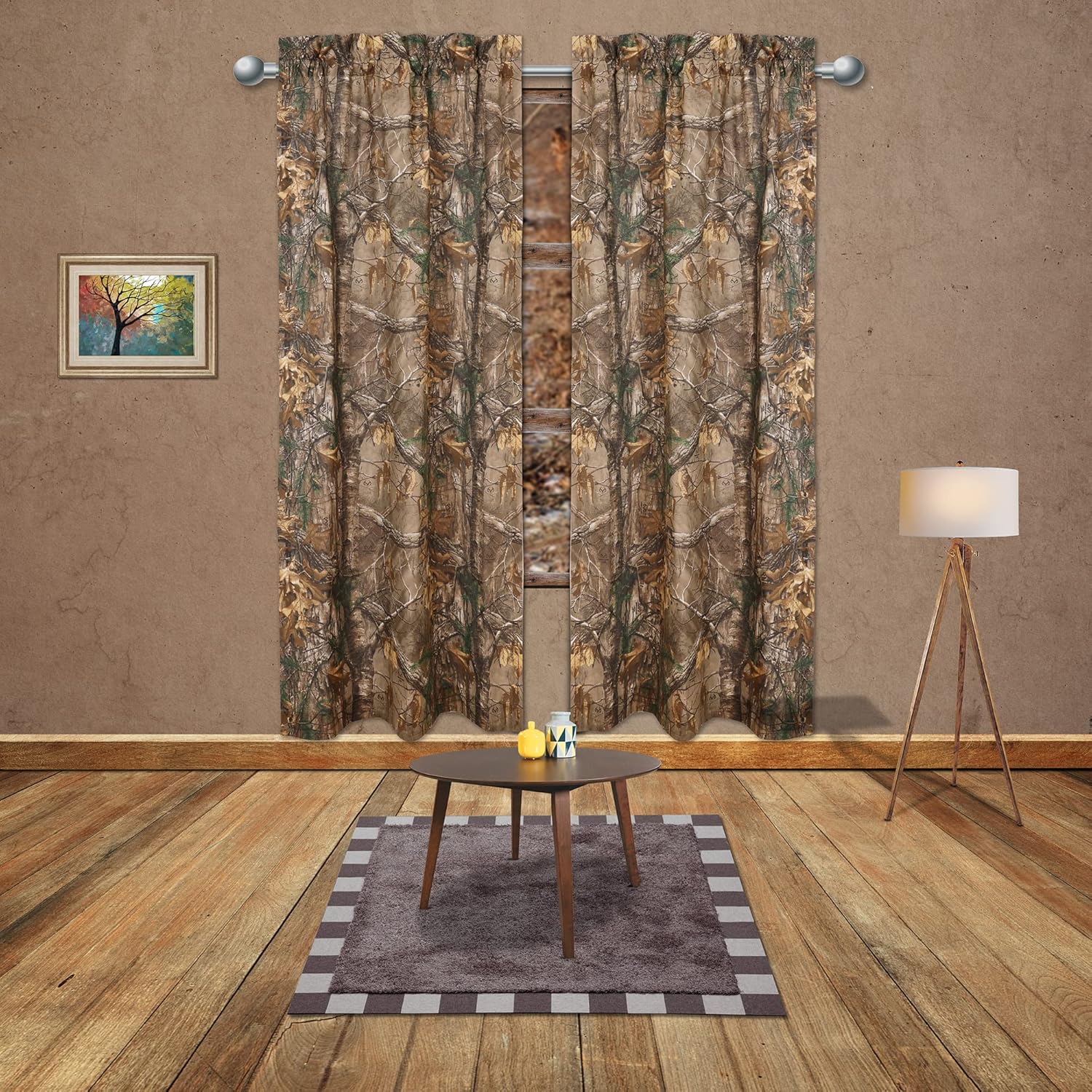 Amazon.com: VISI-ONE Realtree Xtra Camouflage Window Rod Pocket ...