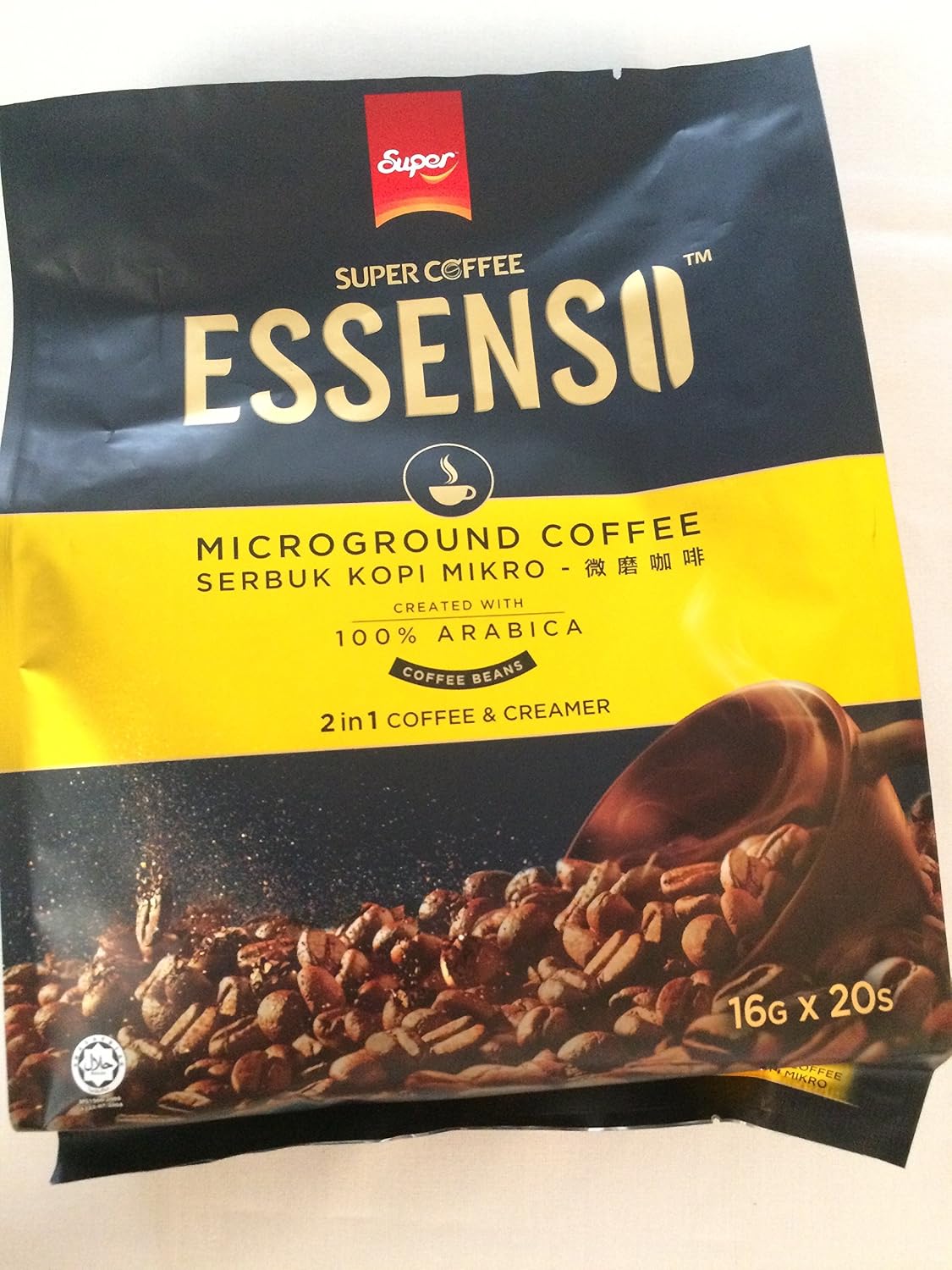 Amazon.com: Super Coffee Essenso Microground coffee 2in1 & 3in1 Instant ...