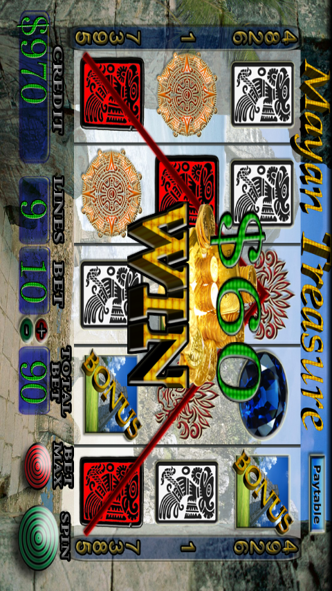 Mayan Treasure - Vegas 5 Reel Slot Machine (Kindle Tablet Edition ...