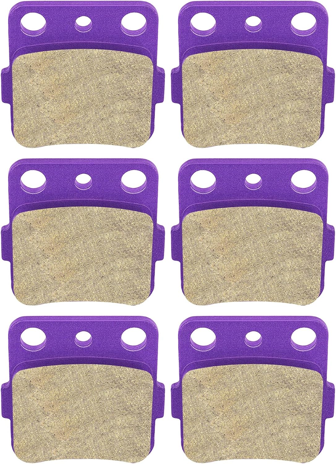 Amazon.com: ECCPP Front+Rear Brake Pads Fits for Honda FourTrax 300 ...