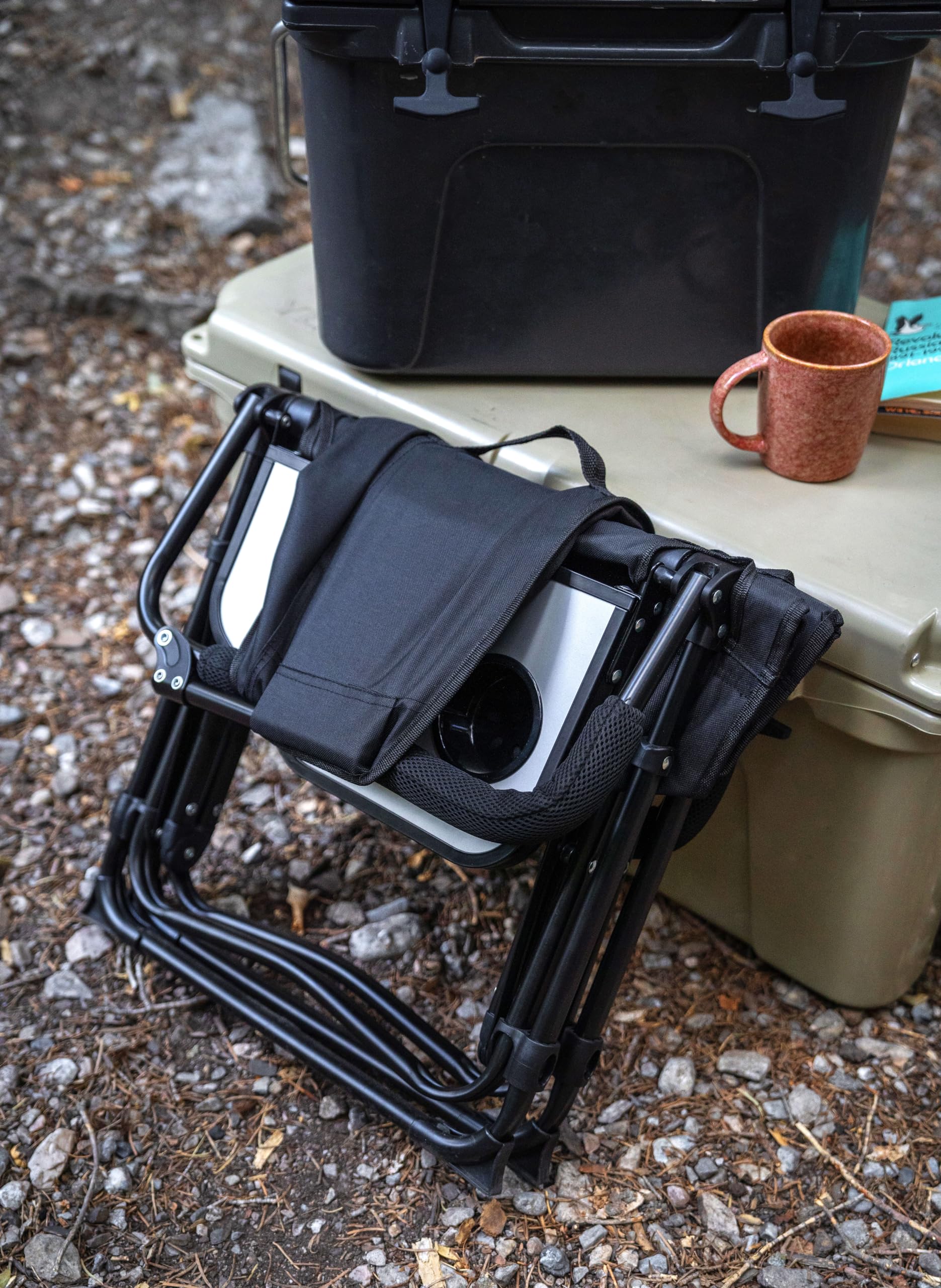 Camp Toad Heated Director Style Sturdy Heated Portable Outdoor Camping ...