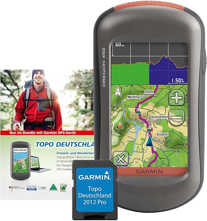 Garmin Oregon 450 GPS-Gerät + Topo Deutschland 2012 Pro gesamt ...