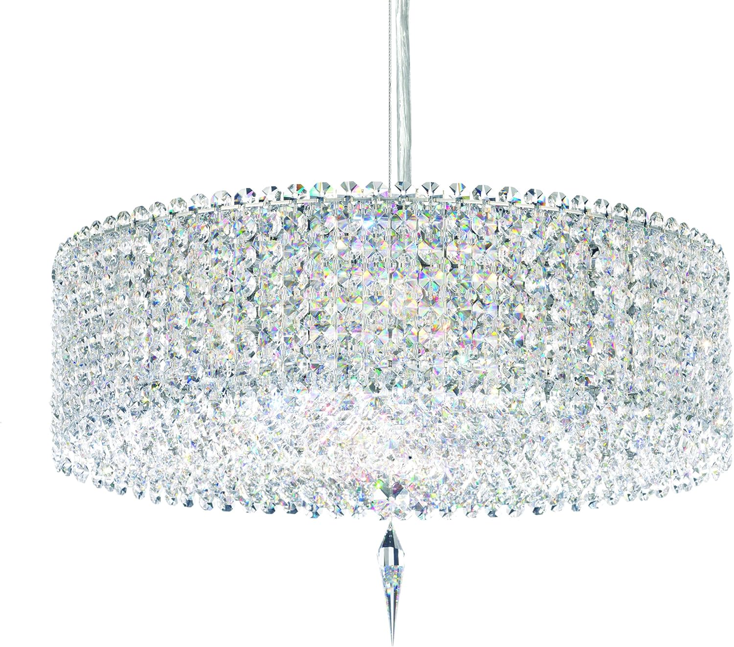 Schonbek MC1605S Swarovski Lighting Matrix Pendant Light, Stainless ...