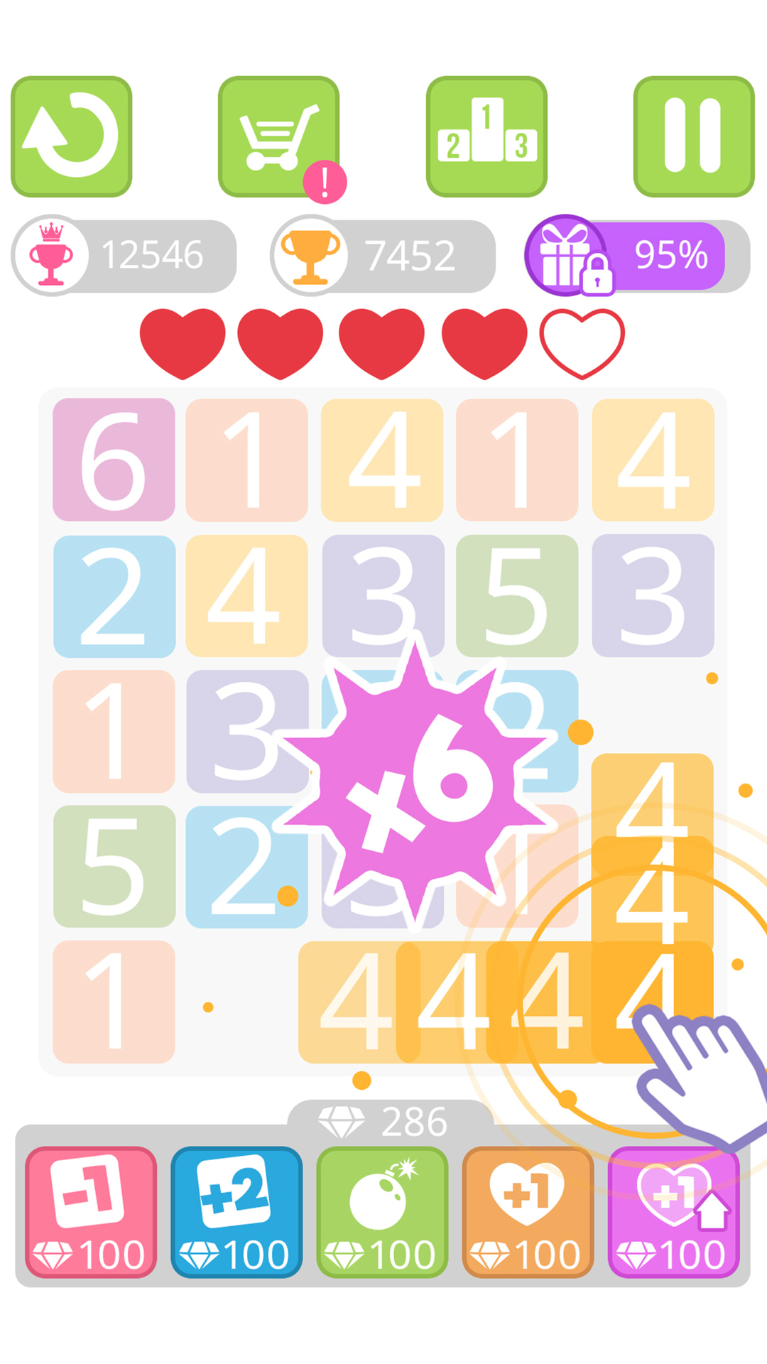 Numbers chain reaction - App on Amazon Appstore