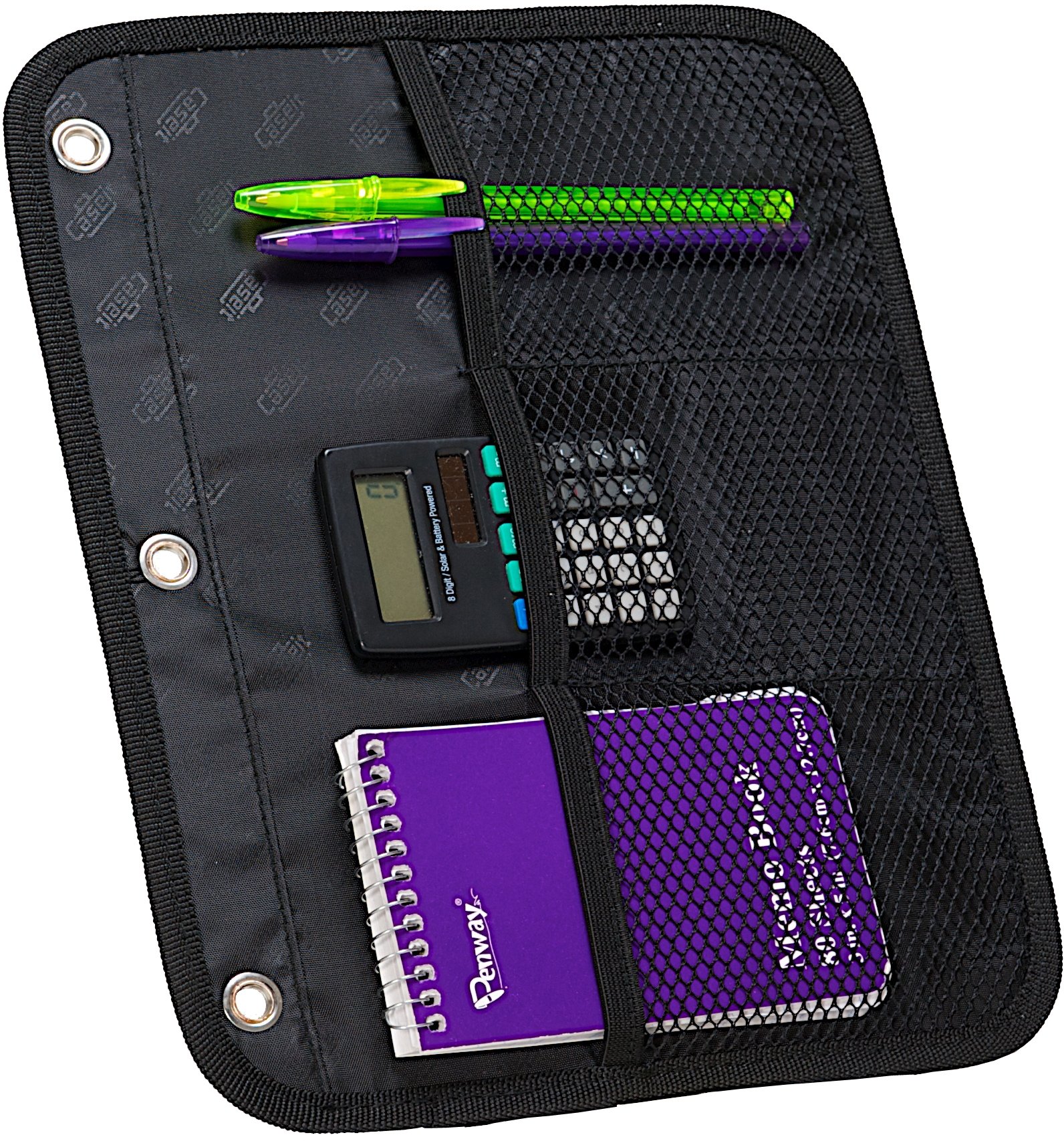 Snapklik.com : Case-it The Dual 2-in-1 Zipper Binder - Two 1.5 Inch D ...