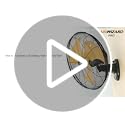 Amazon.com: AIRWIZARD Pro Series 18 inch Oscillating High Velocity Wall ...