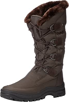 Amazon.com | Pajar Women's Riga Boot,Brown,36 EU/5-5.5 M US | Mid-Calf