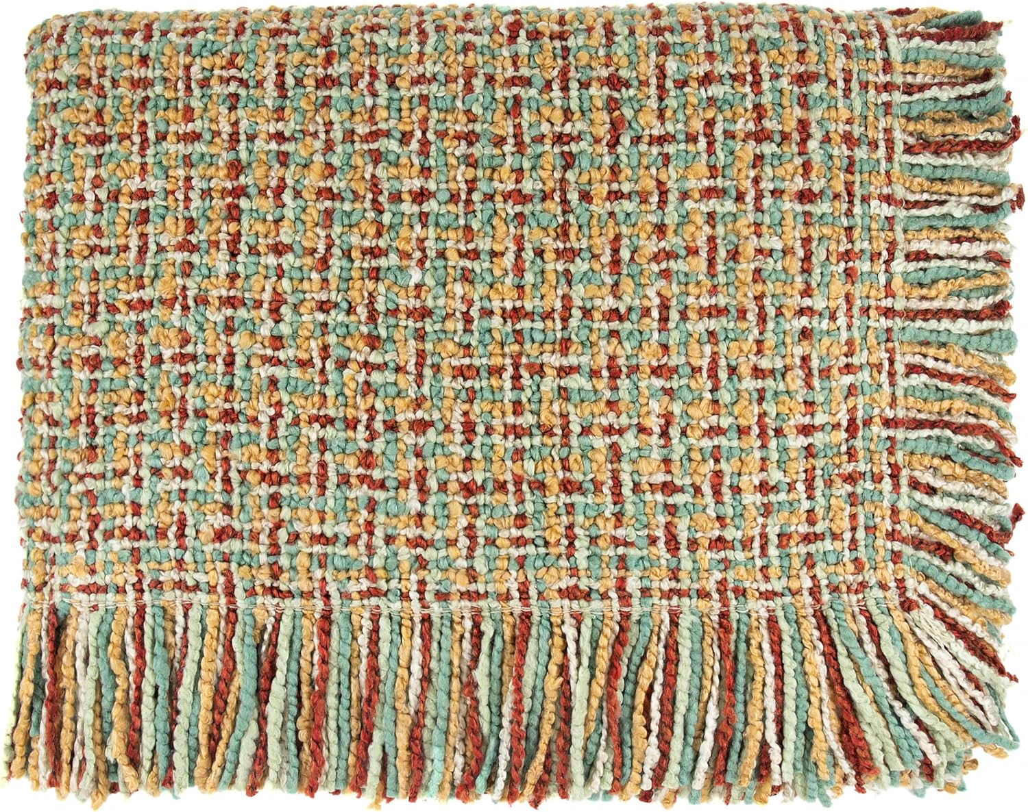 Amazon.com: Bedford Cottage Athena Spice Woven Soft and Warm 4 Sided ...