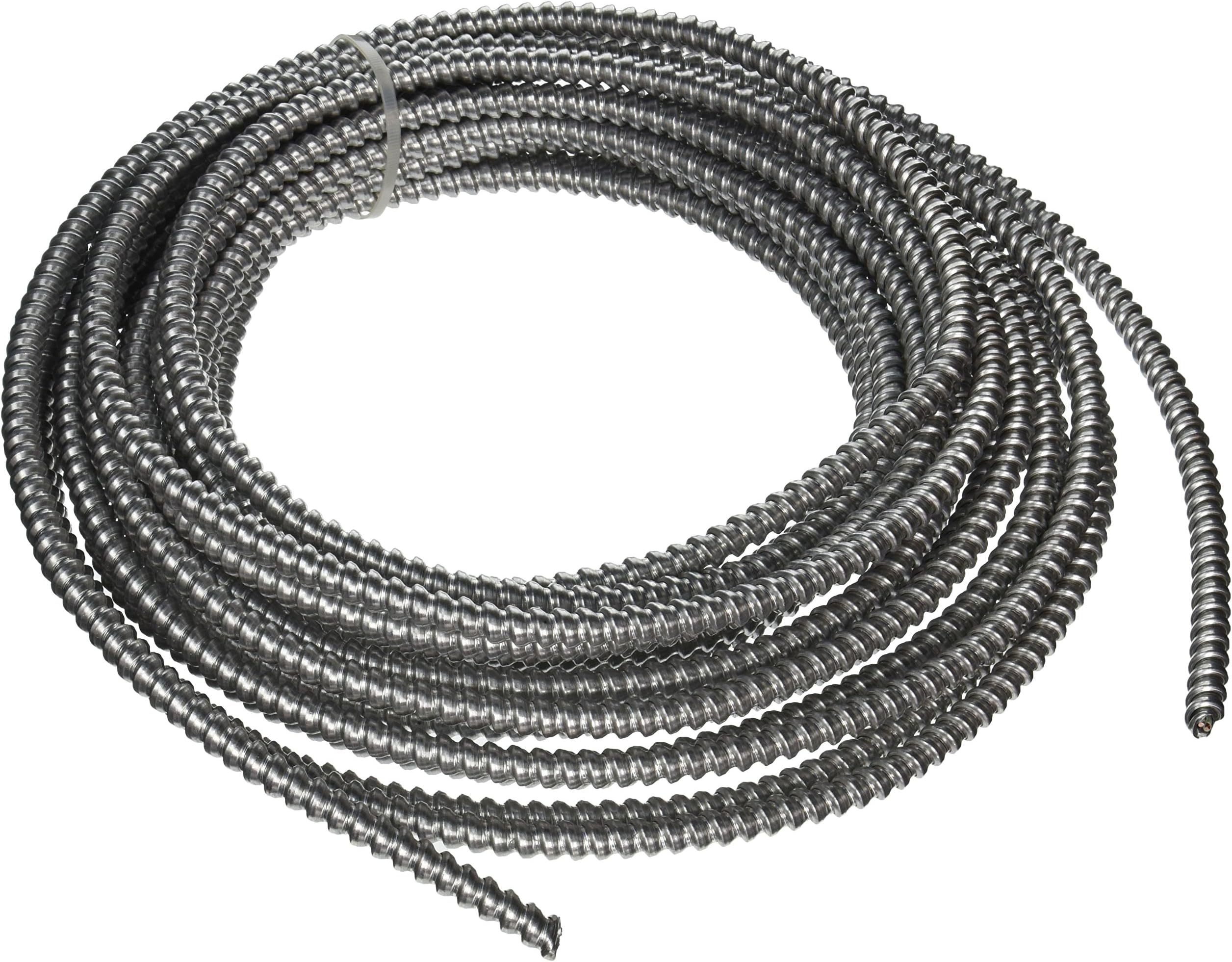 50' MC 8/3 Type 8 AWG 3 Conductors Stranded METAL CLAD Cable With ...