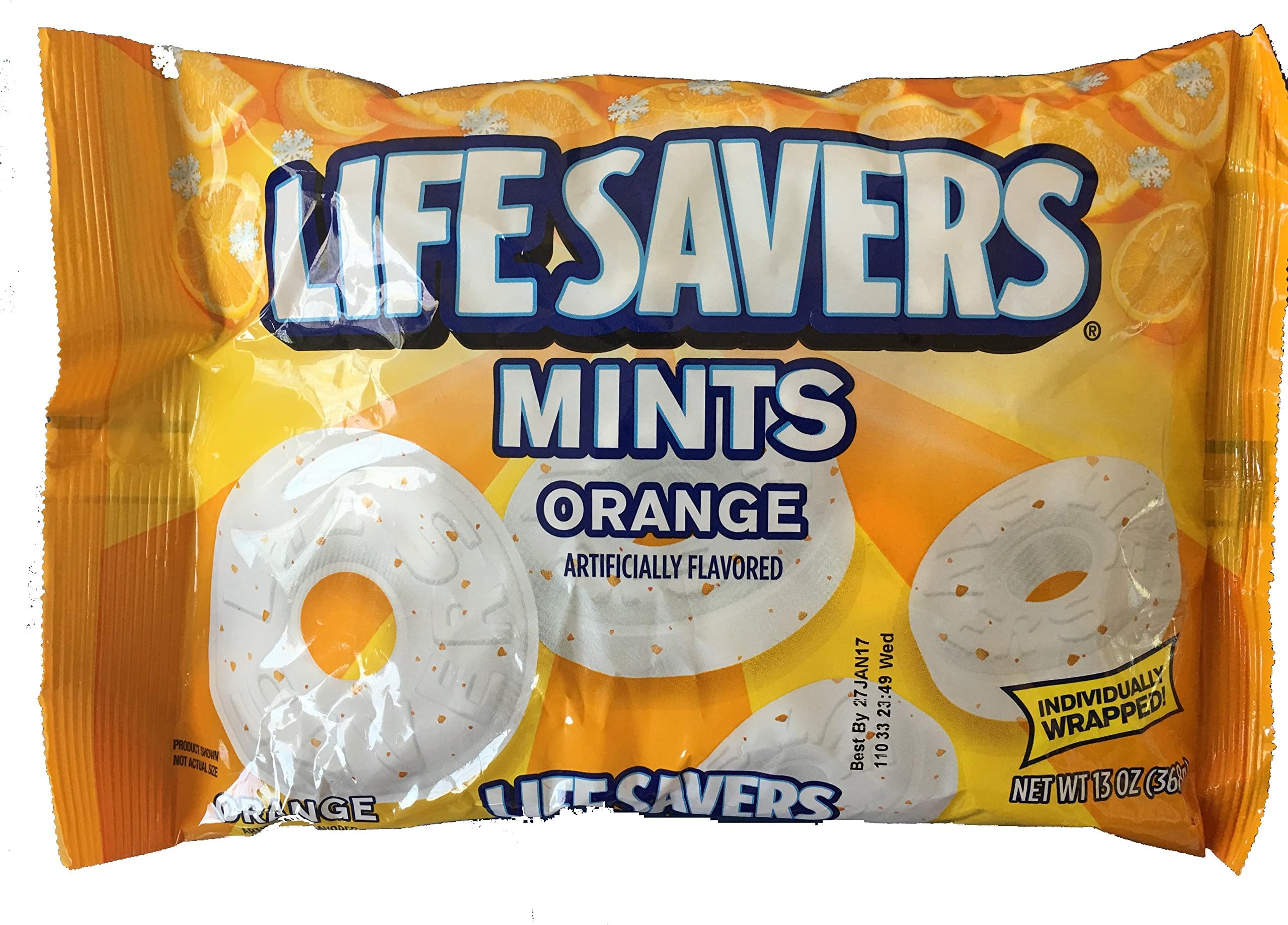 Amazon.com : Life Savers Orange Mints - 13 oz bag - Individually ...